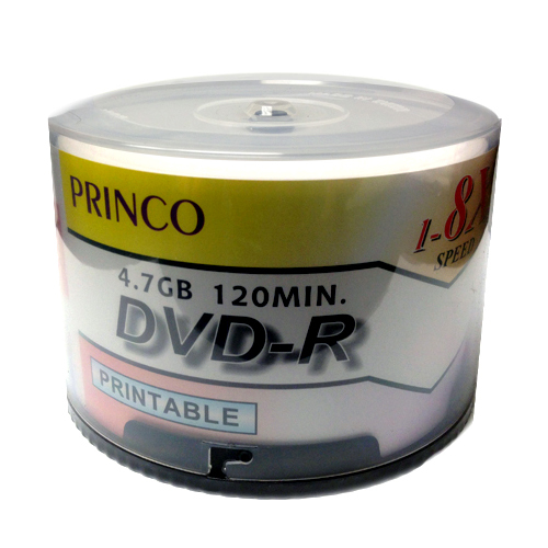 Princo DVD-R 8X White Inkjet Printable